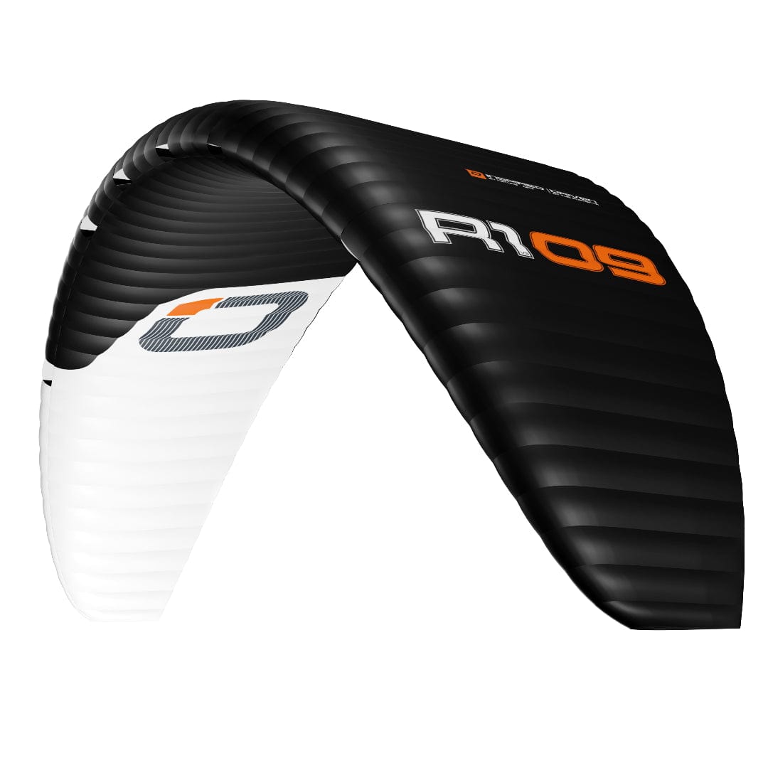 2025 Ozone Kites R1 V5 Kite - 9m / Black - S2AS