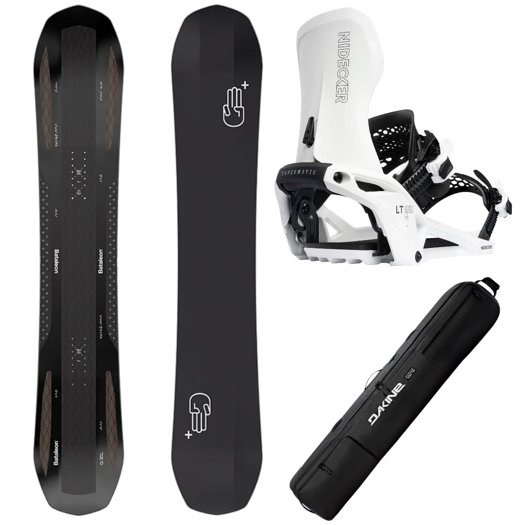 2026 Bataleon Goliath Plus + LT Supermatic Snowboard Package | Surface ...