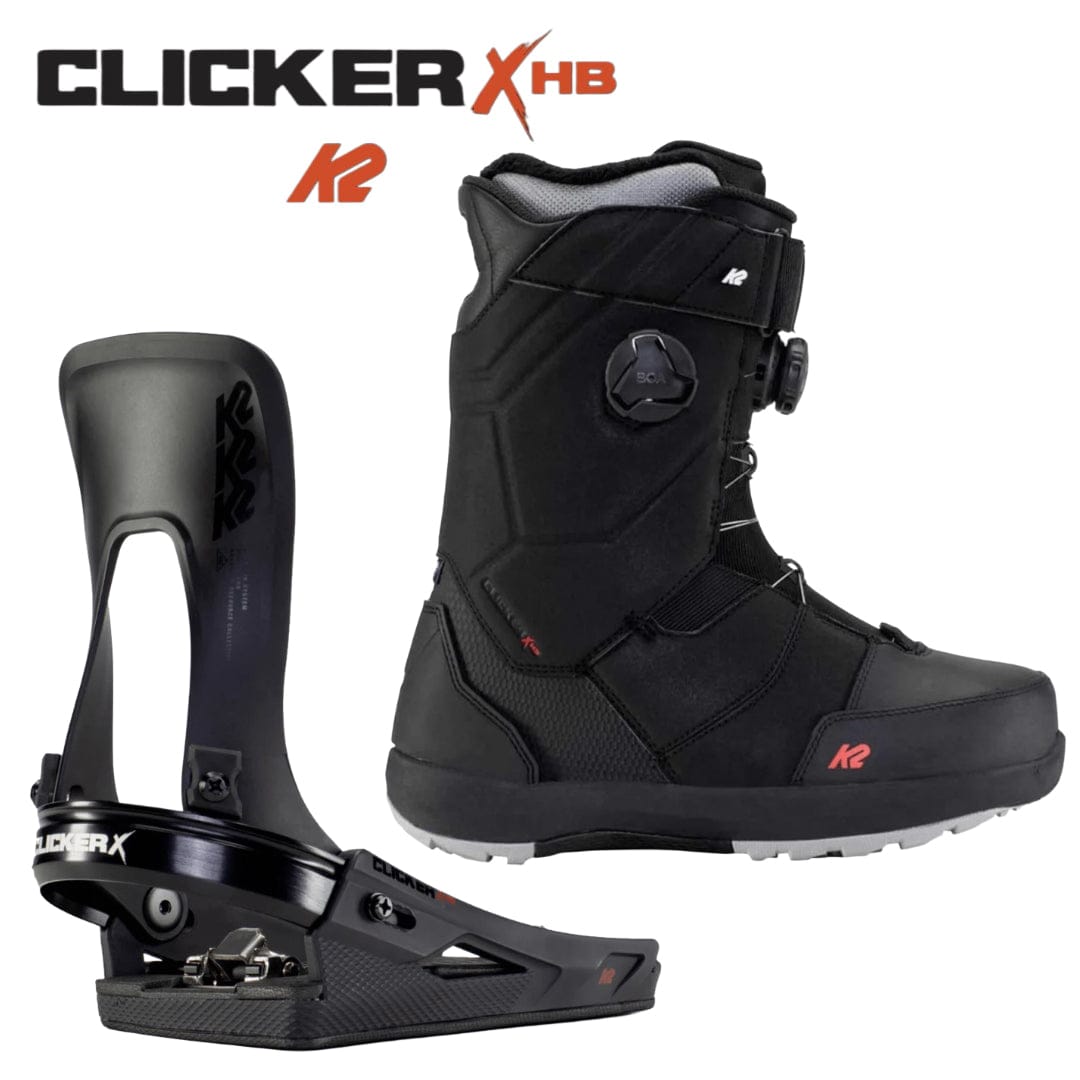 K2 Maysis Clicker X HB Boots + K2 Clicker X HB Bindings Package ...