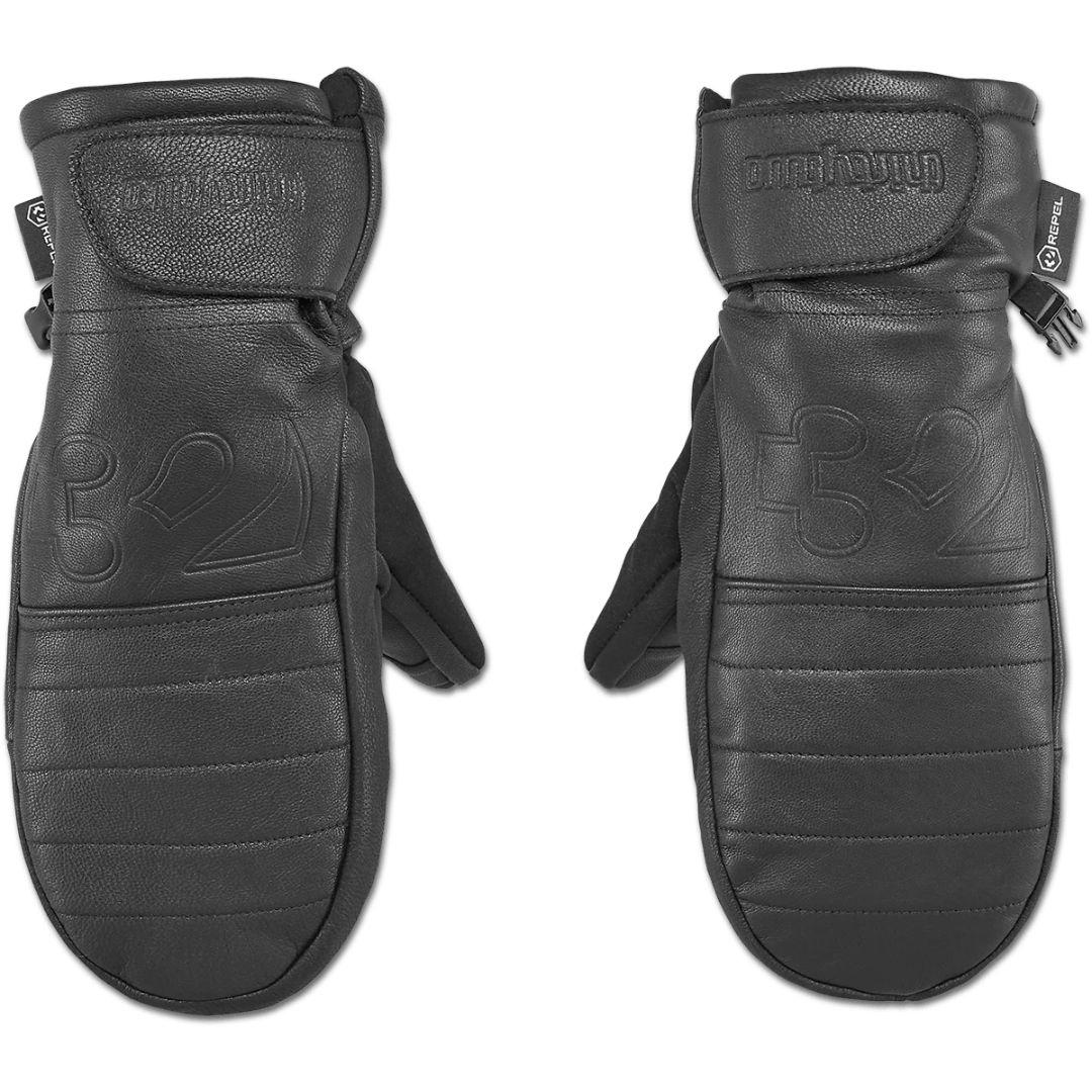 Thirty Two Outpost Mitt – Black Snowboard Mitt | S2AS UK – Surface2Air ...